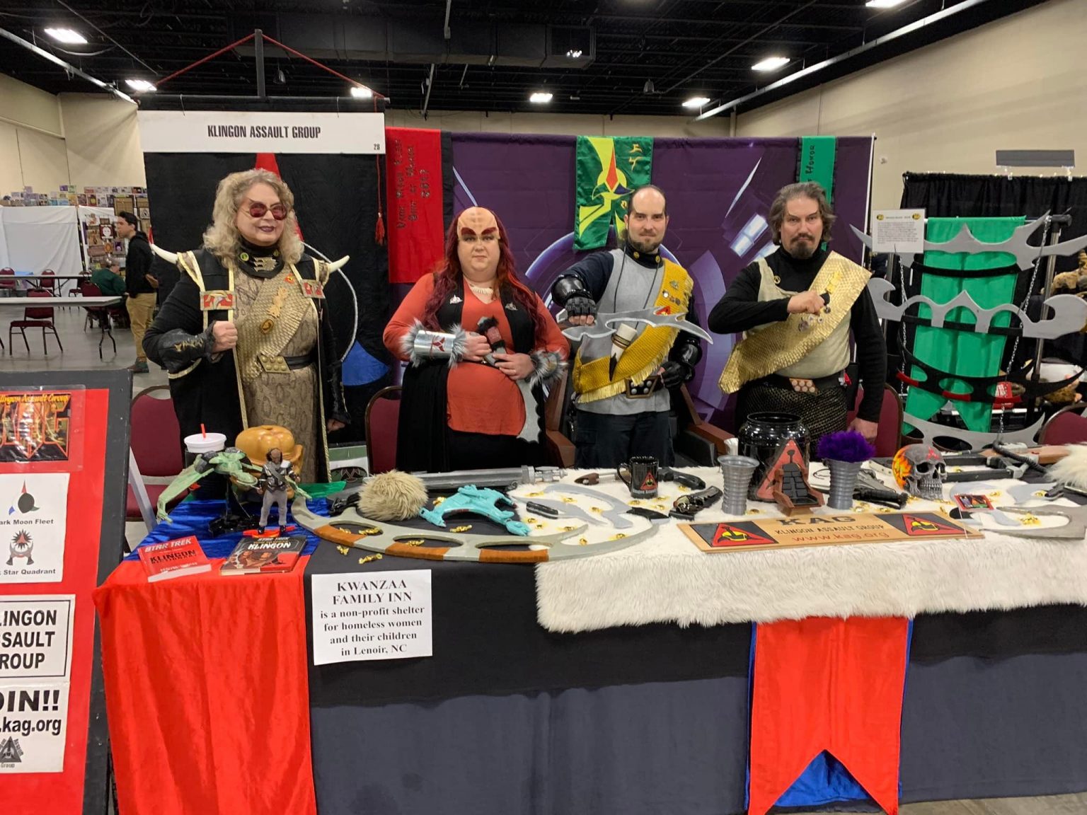 Klingon Assault Group – The faint of heart need not approach.